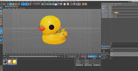 Soft Body Dynamics Using Mesh Deformer In C4d 3dart