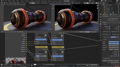 render en blender 2 80 cycles módulo — zao3d