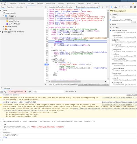 emailverified always false even after reload 🔥 · issue