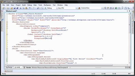 wpf charts how to modify chart labels youtube