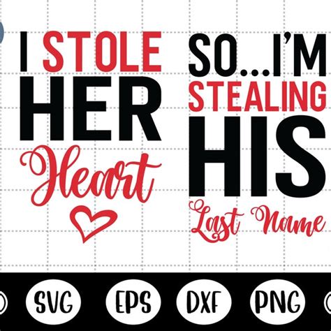 I Stole Her Heart Etsy
