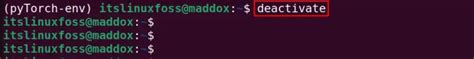 how to install pytorch on linux its linux foss