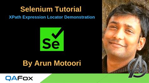 locators for selenium demonstrating xpath expression locator qafox