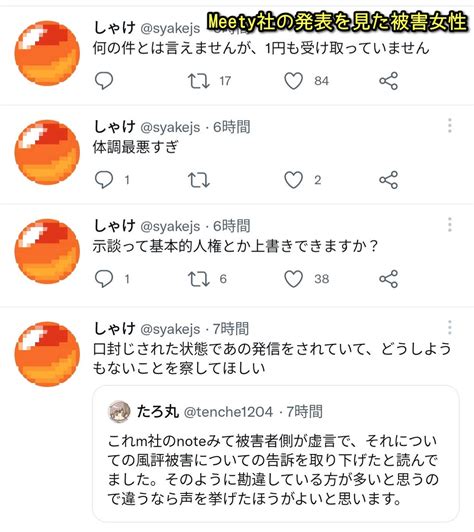 Sexsyndrome ⁴⁶ On Twitter Rt Takigare3 【続報】meety社員によるレイプ疑惑、meety社