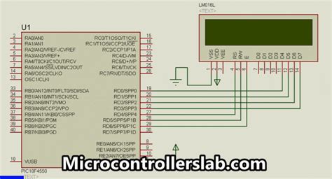 lcd interfacing with pic microcontroller mplab xc8 and mikroc pro