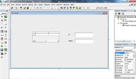 cara memindahkan data dari datagrid ke textbox atau label vb6