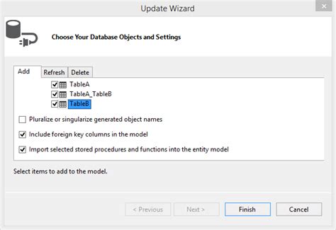 c entity framework ef6 mysql database first model