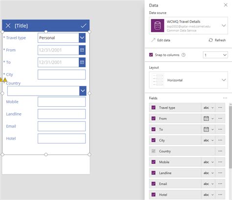 microsoft powerapps 如何连接到一种形式的不同数据源 voidcc