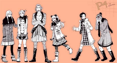 Narukami Yuu Hanamura Yousuke Tatsumi Kanji Kuma Adachi Tooru And