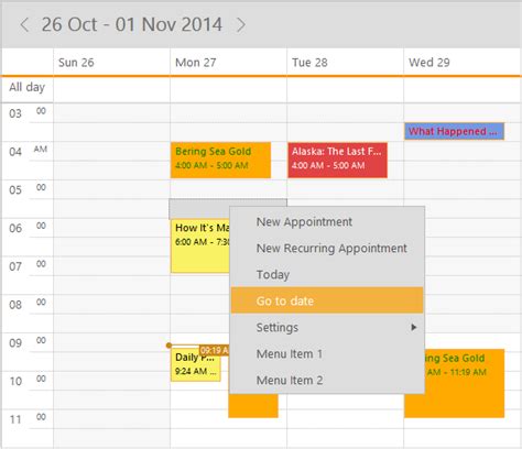 scheduler control for asp core jquery syncfusion