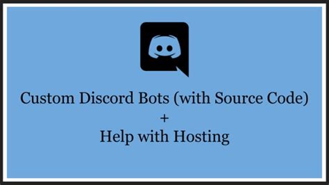 make you a cheap custom discord bot and give you source code by