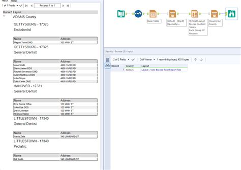 solved formatting table for export groupings as headers alteryx