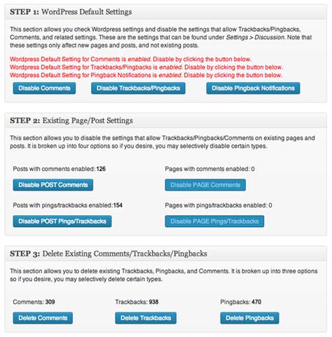 simple trackback disabler for wordpress wp solver