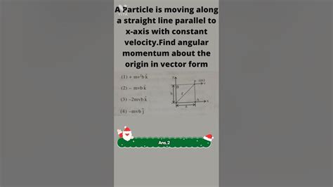 A Particle Is Moving Along A Straight Line Parallel To X Axis With