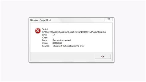 windows script host hatası nasıl Çözülür
