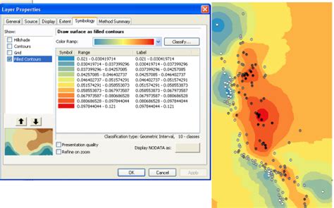what is a geostatistical layer—arcmap documentation