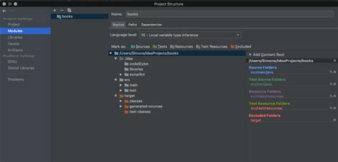 module intellij idea 2018 2 file status highlights red brown