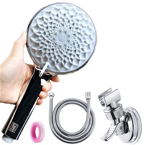 Buy Hadayah High Pressure Shower Head With Hose Holder And Teflon 6