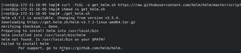 helm installation on centos i tried to install helm on centos vm but