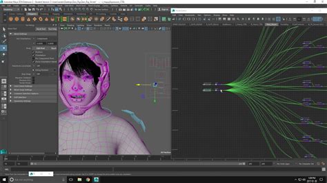 artstation maya character rig