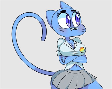 Jessica Rabbit Nicole Watterson Amazing World Of Gumball Inflation