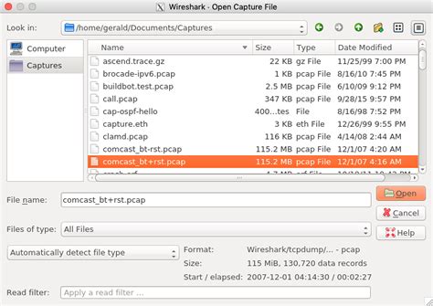 5 2 open capture files