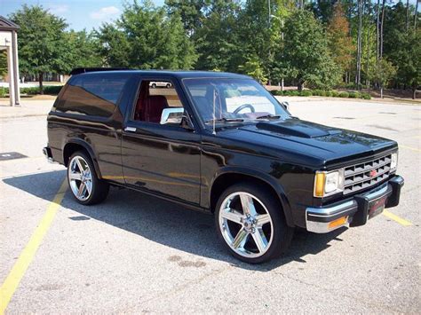 1986 Chevrolet S 10 Blazer Information And Photos Momentcar