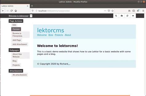 how to install lektor cms on ubuntu linux geek rewind