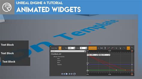 unreal engine 4 tutorial animated widgets youtube