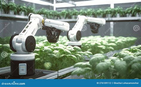 Smart Robotic Farmers Revolutionizing Agriculture Created With
