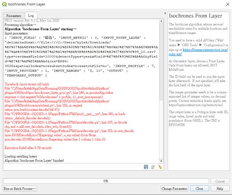 ors plugins can t perform · issue 157 · giscience orstools qgis plugin