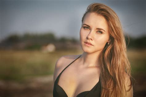 Hintergrundbilder Gesicht Frau Modell Porträt Blond Lange Haare