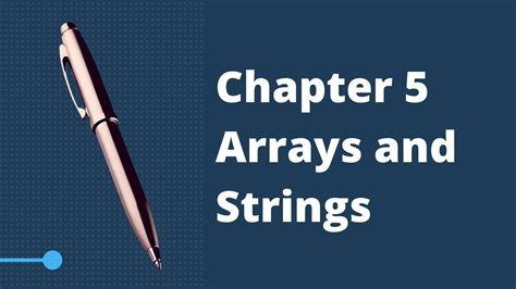 kpkweb — 2nd year computer science notes chapter 5 arrays
