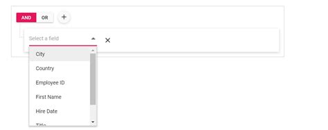 how to sort the columns in blazor querybuilder component