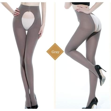 Collant Collant érotique En Velours Grande Taille Sans Entrejambe