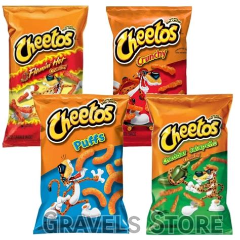 Jual [big Size] Cheetos Crunchy Cheese Snack All Varian Puffs