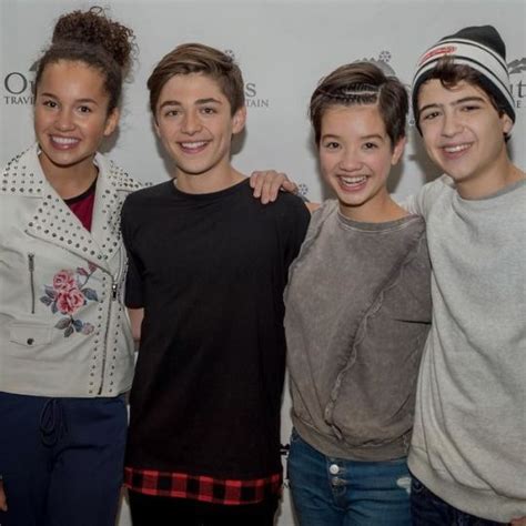Sofia Wylie Asher Angel Peyton Elizabeth Lee And Joshua Rush Andi
