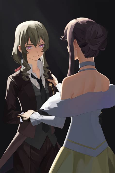 Tendou Maya And Saijou Claudine Shoujo Kageki Revue Starlight And 1