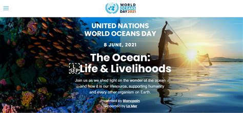 United Nations World Oceans Day 2021 It Is About Us