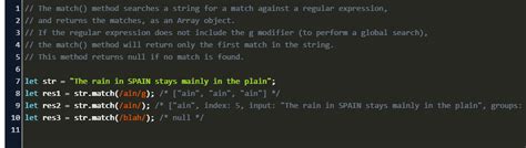 grep with javascript like regex code example