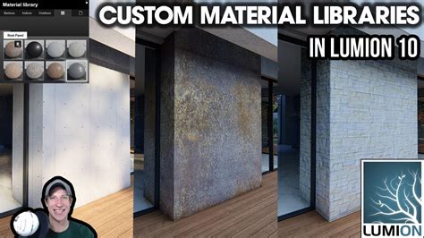 creating custom material libraries in lumion 10 the rendering essentials