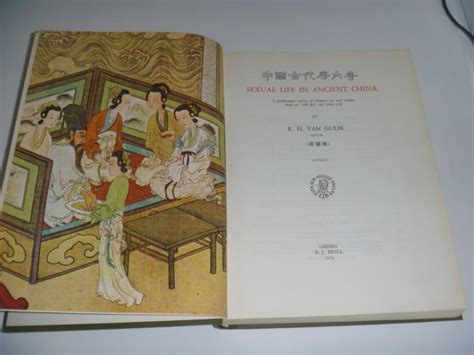 Erotica R H Van Gulik Sexual Life In Ancient China A Catawiki