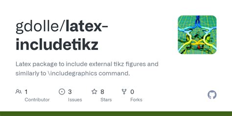 github gdolle latex includetikz latex package to include external