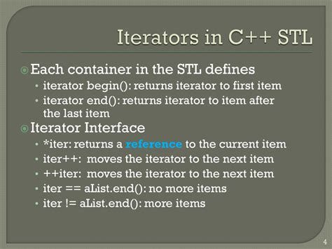 ppt iterators powerpoint presentation free download id 4066185