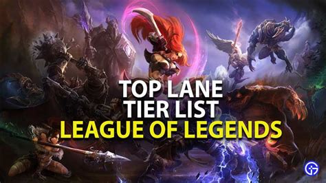 League Of Legends Top Lane