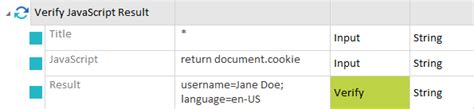 execute javascript