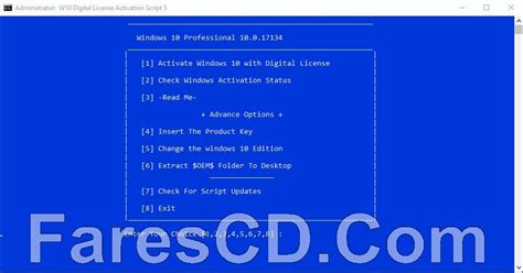 activate windows 10 cmd script mzaerworld