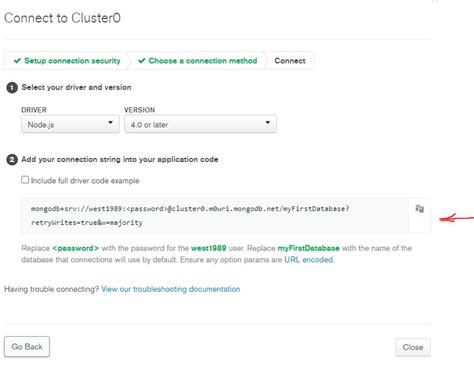 problem to connect mongodb cloud atlas cluster via datagrip ides