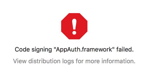ios code signing framework fails when distributing for enterprise in