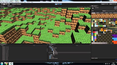 unity3d voxel engine update 1 youtube
